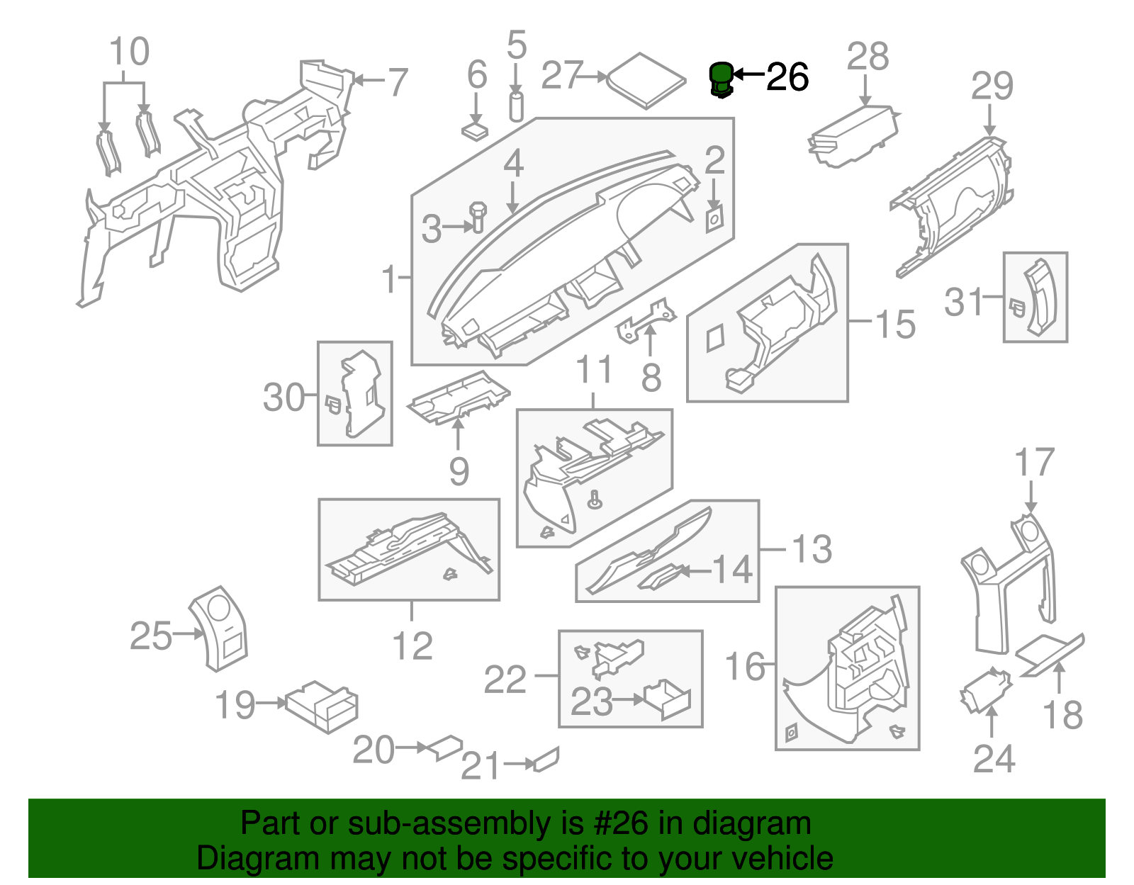 2005-2009 Land Rover LR3 | AC Temp Sensor | JTF000070 | Express Land ...
