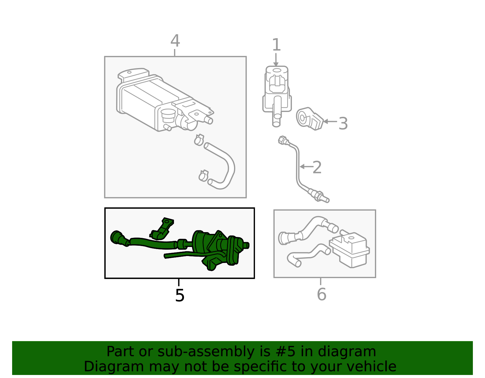 Genuine Official Toyota Outlet Vapor Trap Assembly part# 77730-33090 ...
