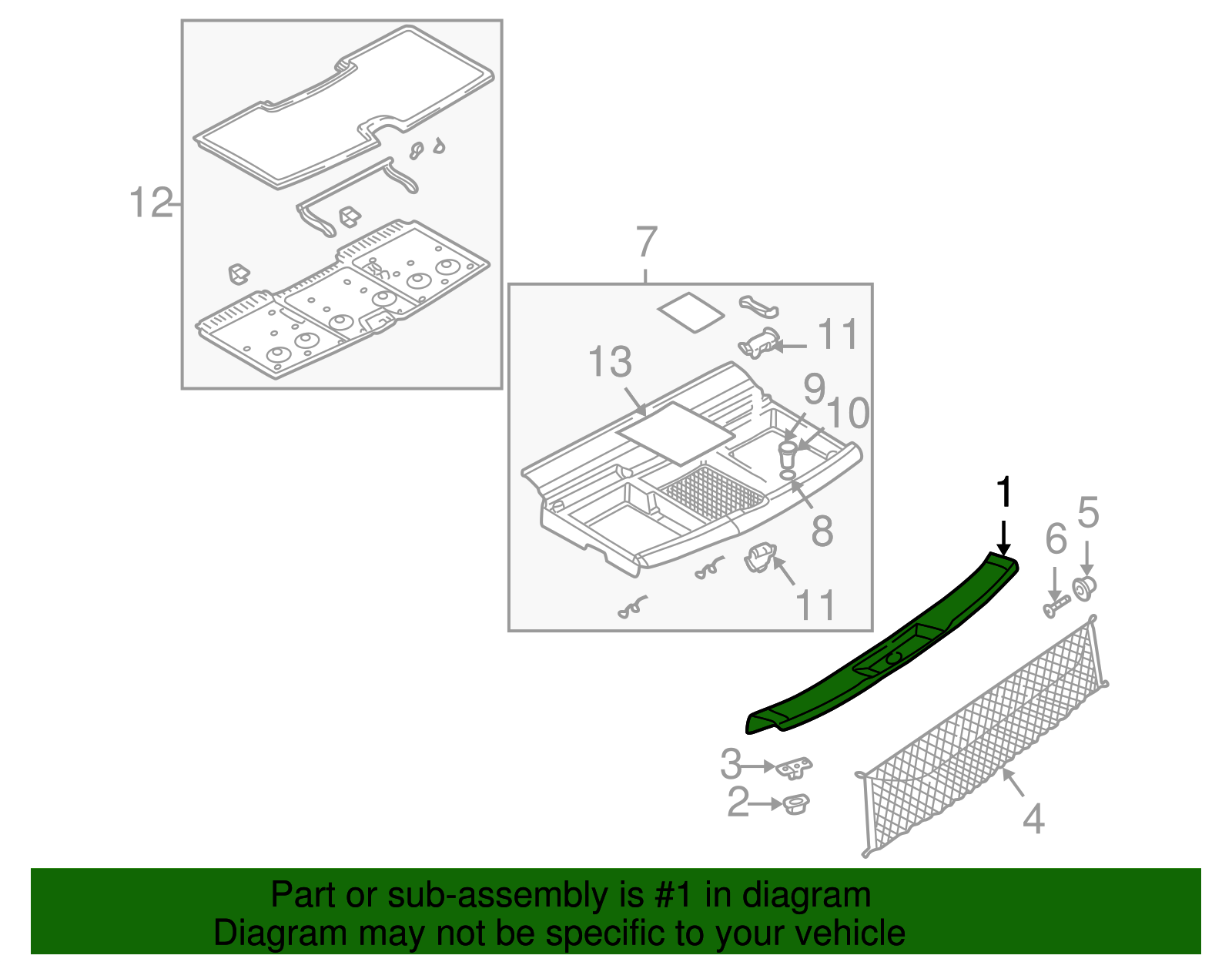 1997-2005 GM Sill Plate 15147801 | Shop Matick Buick GMC