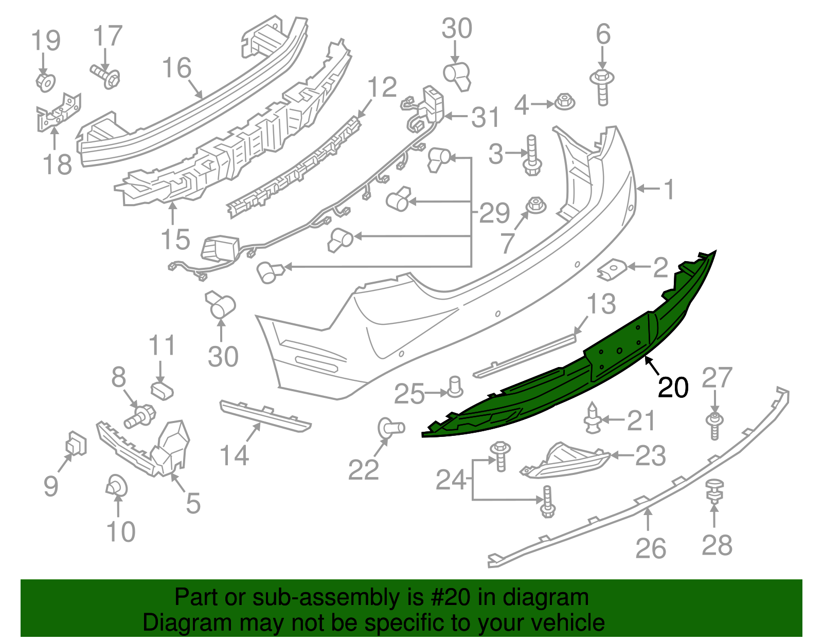 2017-2020 Lincoln MKZ OEM NEW 2017-2019 Ford Lincoln MKZ Hybrid Sedan ...