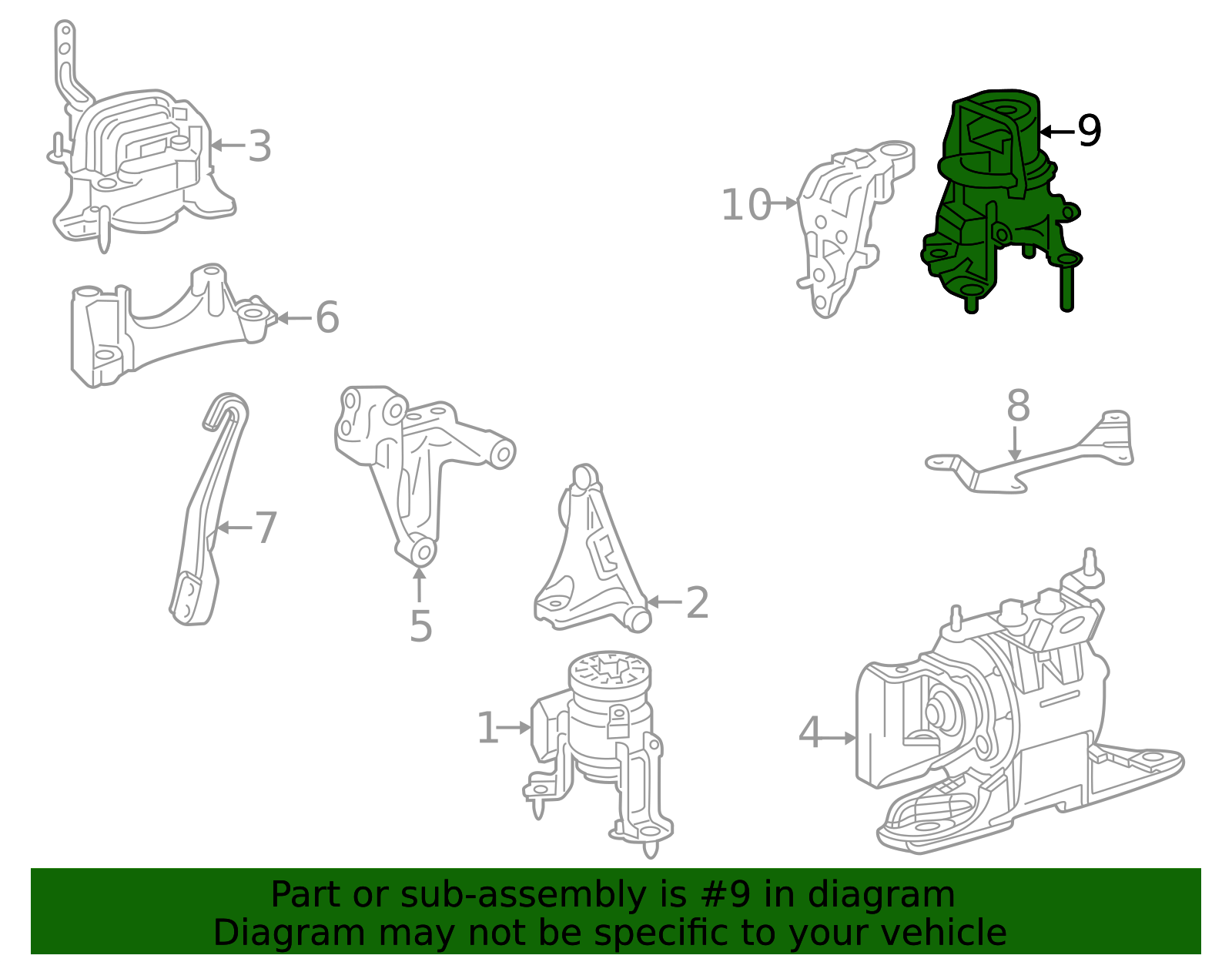 12371-V2040 - 2023-2024 Toyota Crown - Rear Mount | Nucar Toyota Parts