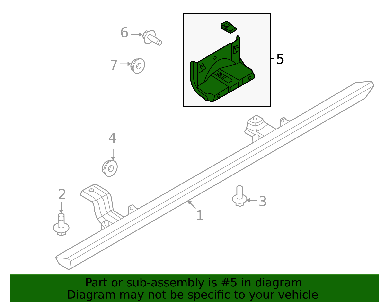 M2DZ-54200B38-A - Bracket 2021-2025 Ford Bronco | Ford Parts Direct