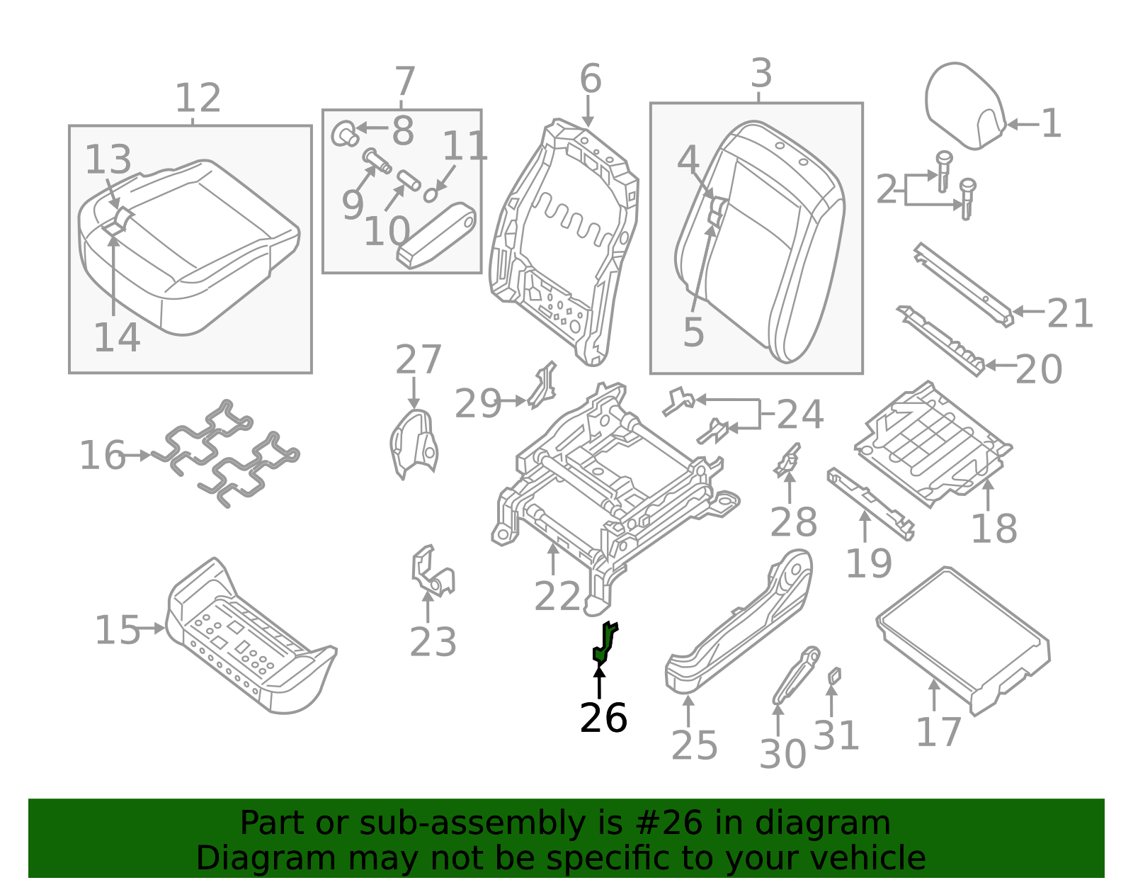 2012-2021 Nissan Outer Finish Panel Bracket 87561-JA00A | Burien Nissan ...