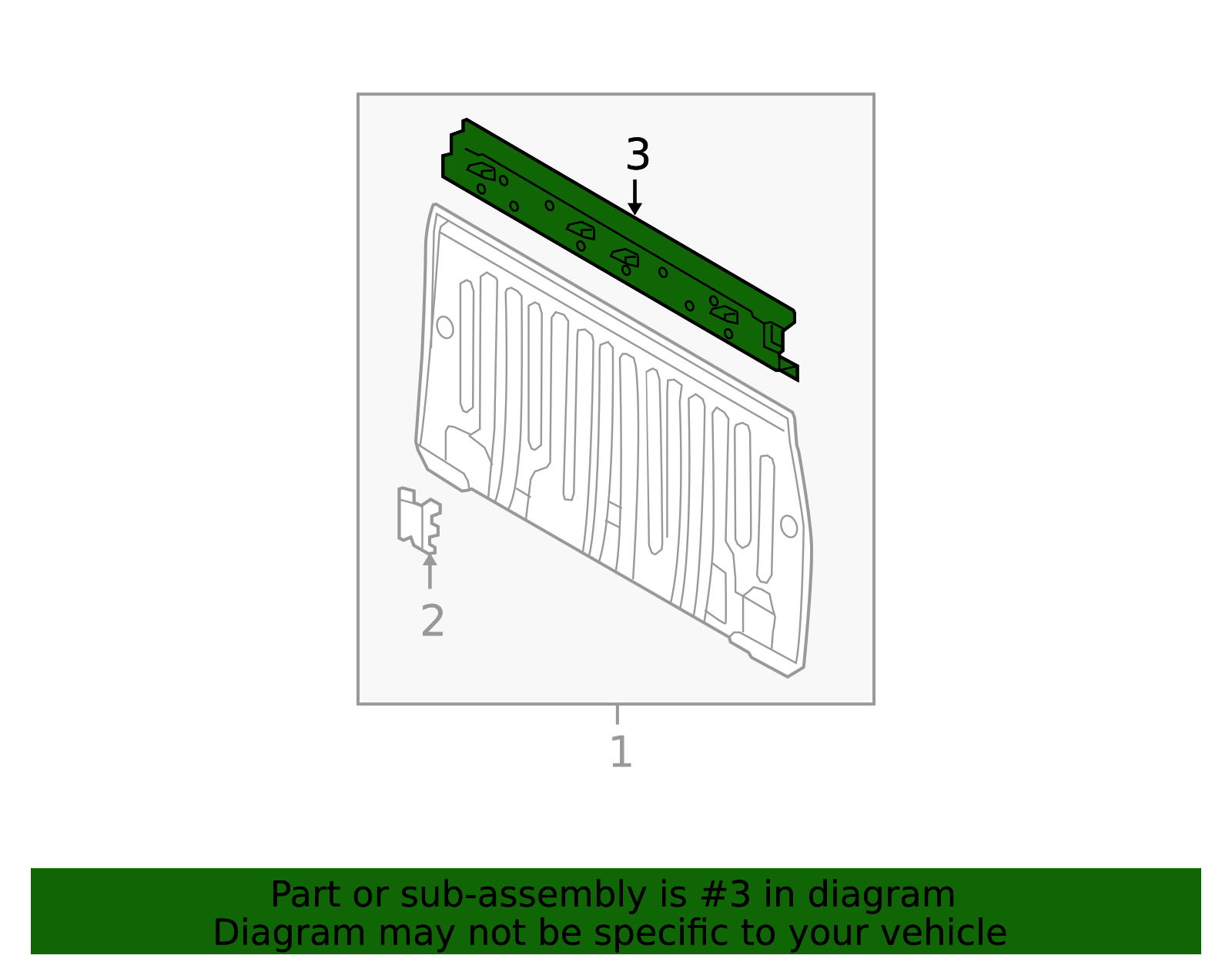 Genuine Official Toyota Upper Reinforced part# 64105-0C050 for 2007 ...