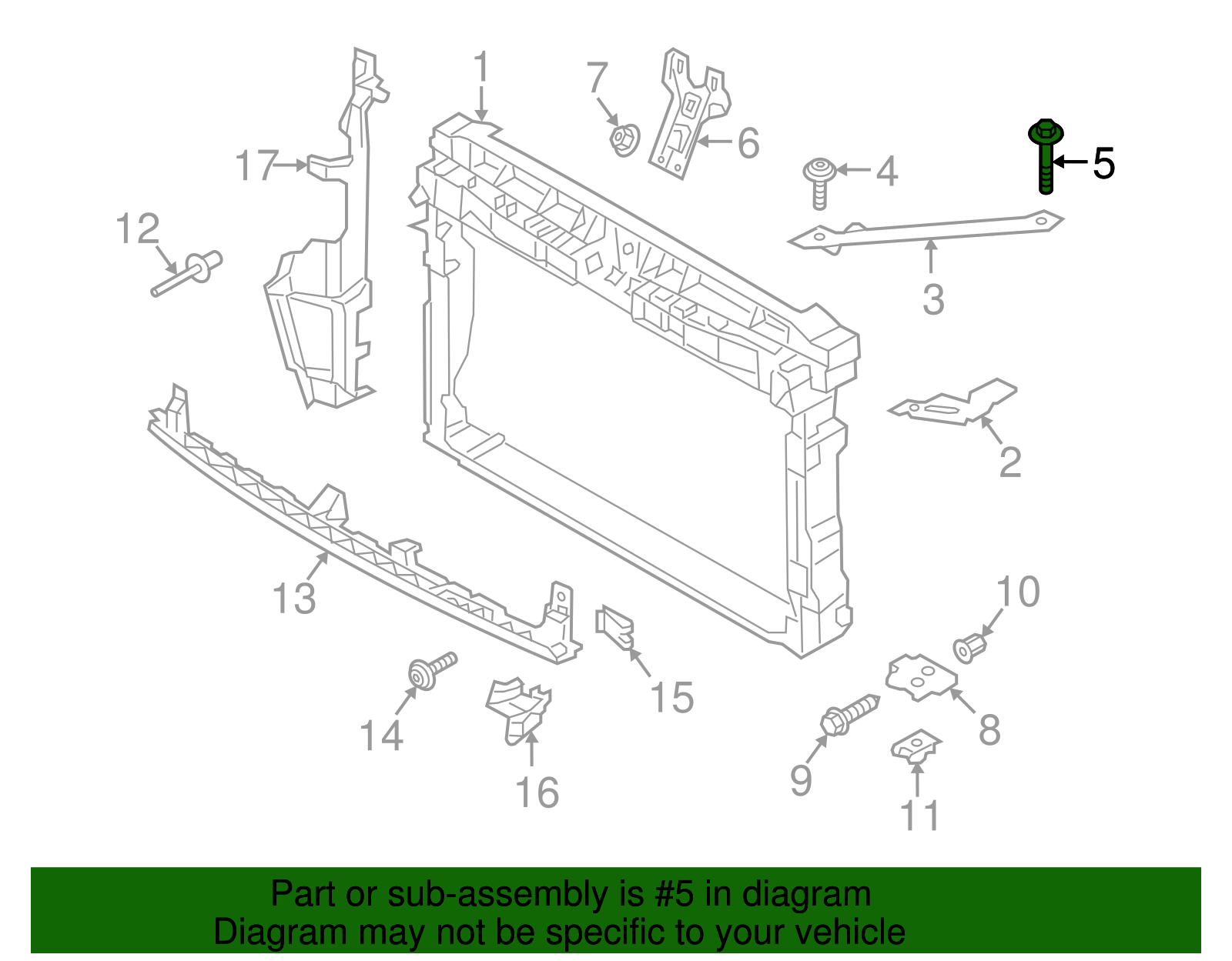 N-911-996-01 - Headlamp Assembly Bolt 2018-2021 Volkswagen | Wolfsburg ...