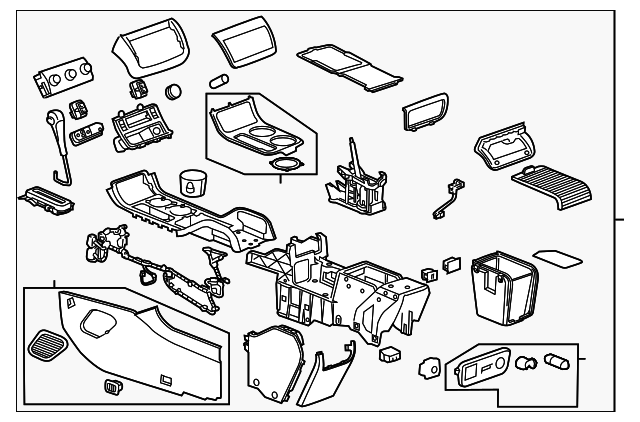 20935400 - Console Assembly | Partners Chevy
