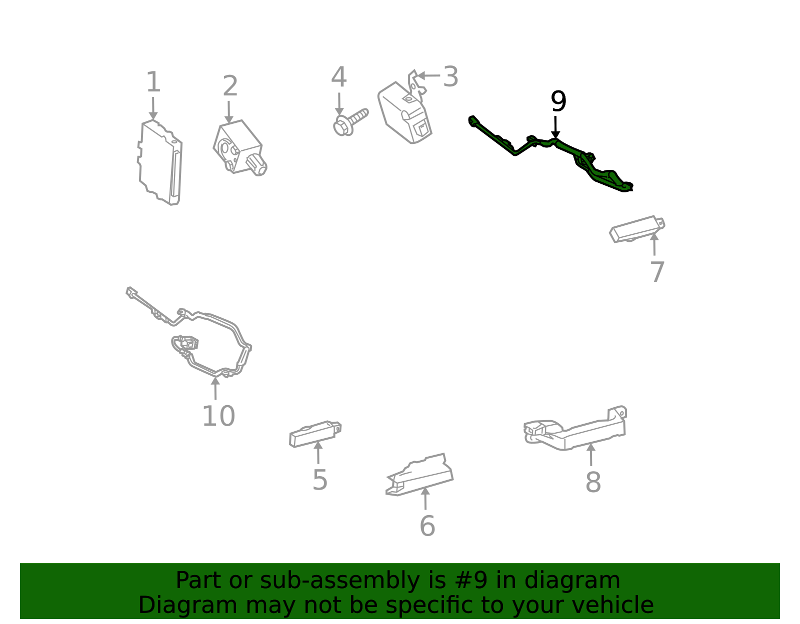 Genuine Official Toyota Harness part# 89746-47040 for Ourisman Toyota ...