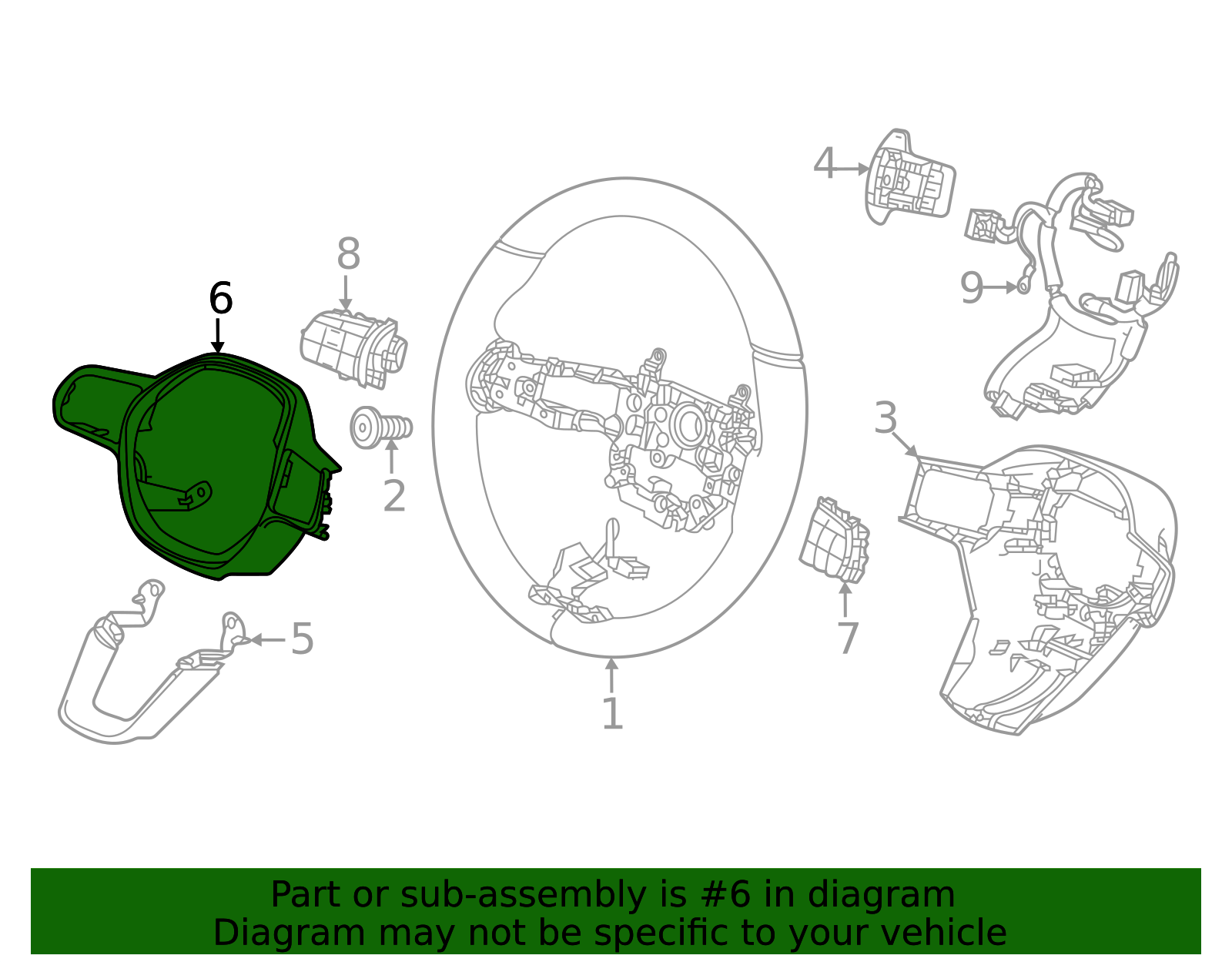 78540-T20-A01ZA - 2022-2025 Honda - Switch Bezel | Genuine Honda Parts