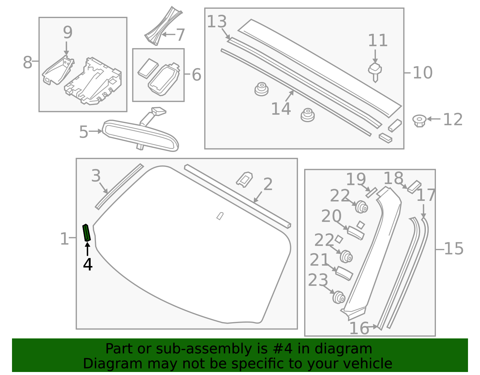 N255-50-899A - Lower Weather-Strip - 2016-2020 Mazda MX-5 Miata | Mazda ...