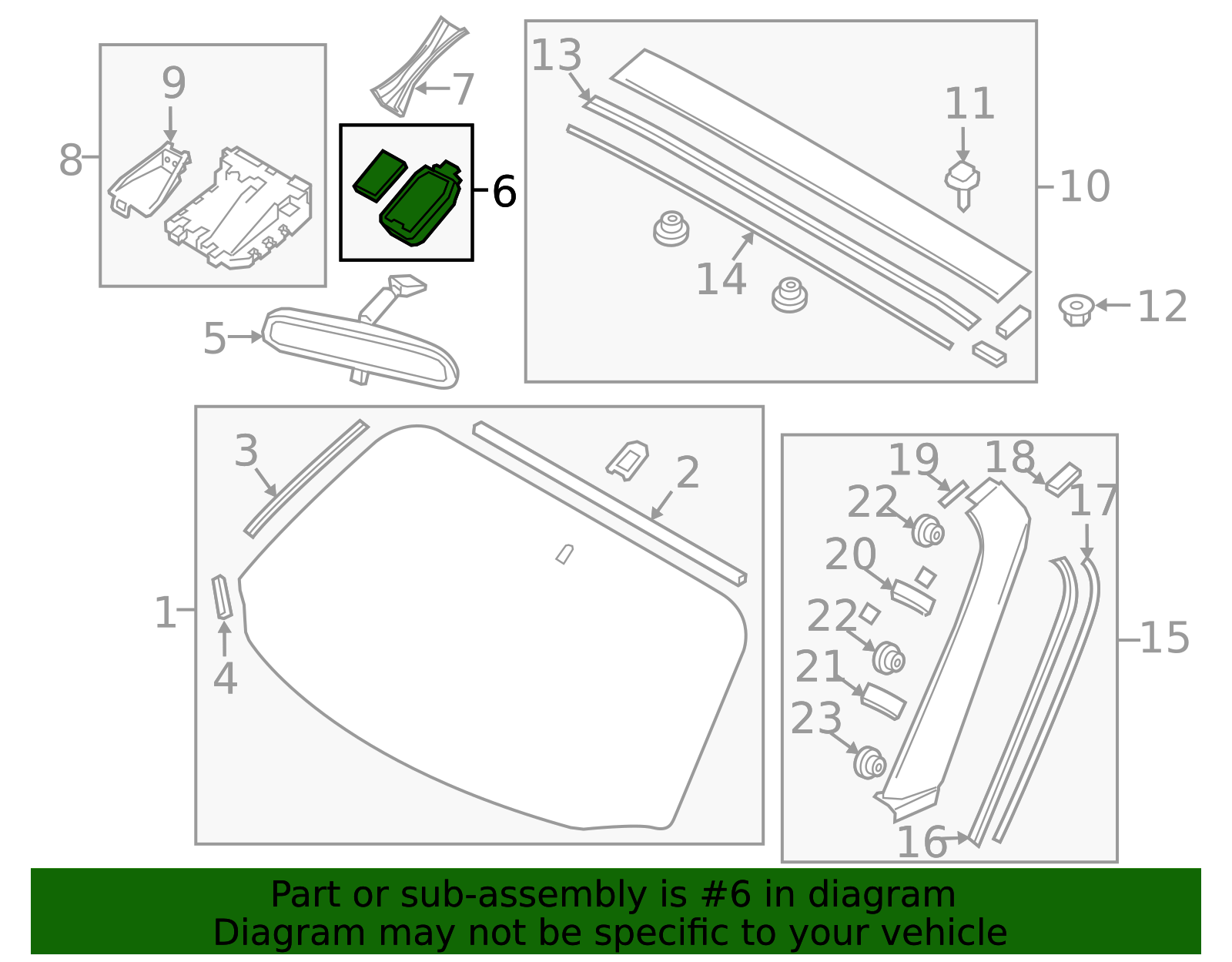 TK57-66-5G0B - 2019-2022 Mazda MX-5 Miata - Rain Sensor | Mazda Part Direct