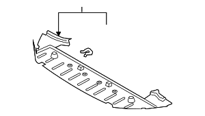 2013-2016 Ford Fusion | Lower Shield | DS7Z-8349-B | Walls' Ford Parts