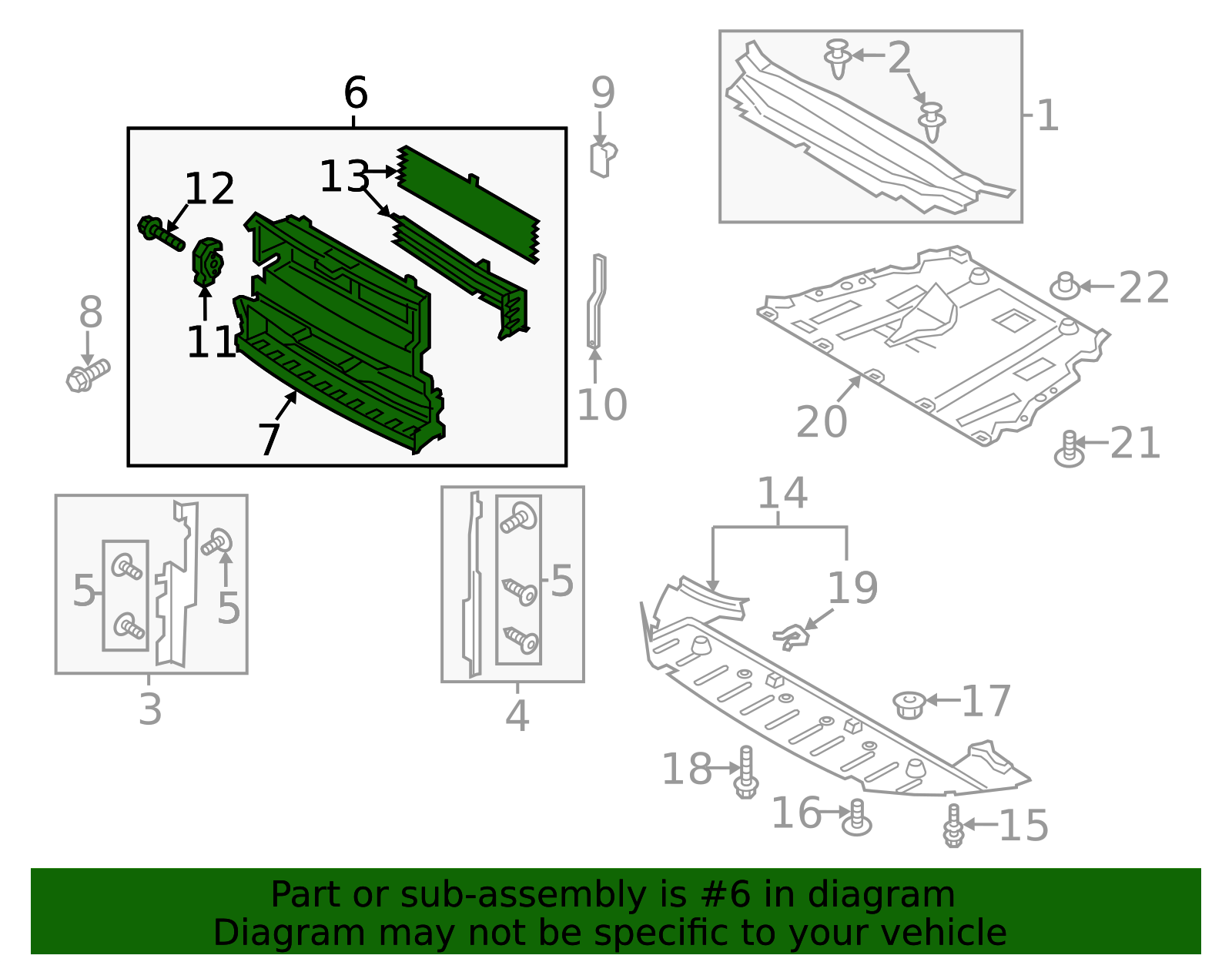 2013-2016 Ford Shutter Assembly DS7Z-8475-A | OEM Parts Online
