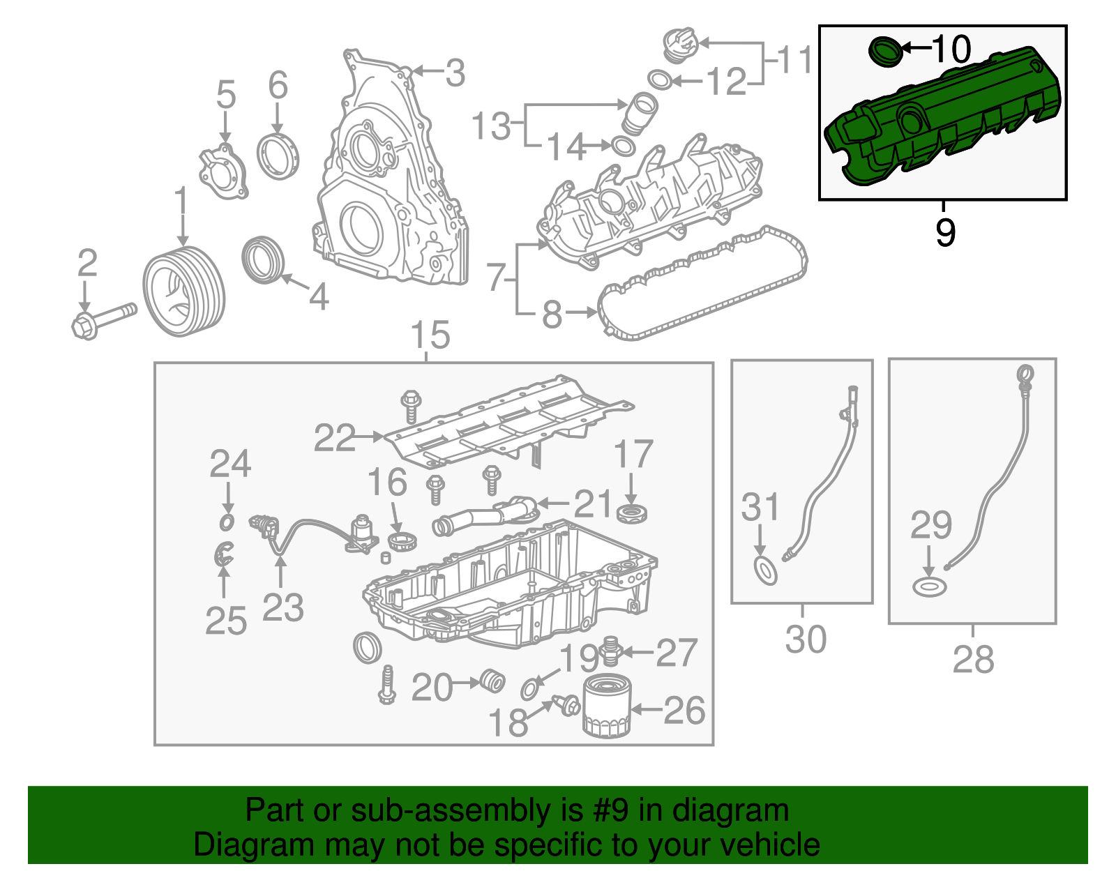 2014-2019 Chevrolet Corvette Upper Insulator 12705386 | Courtesy Parts