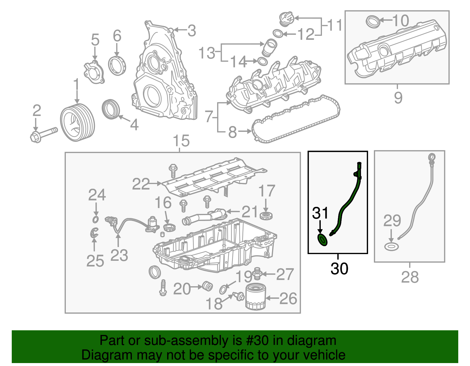 2014-2019 Chevrolet Corvette Engine Oil Dipstick Tube 12678823 | Shop ...