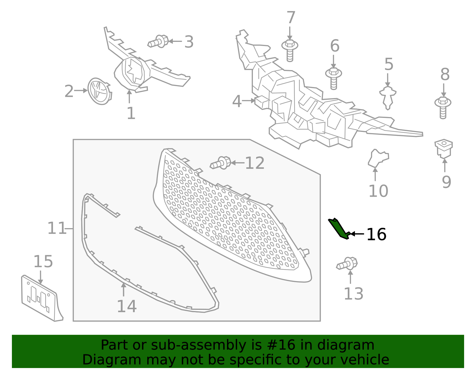 53128-12050 - Trim Molding - 2020-2022 Toyota Corolla | OEM Genuine ...