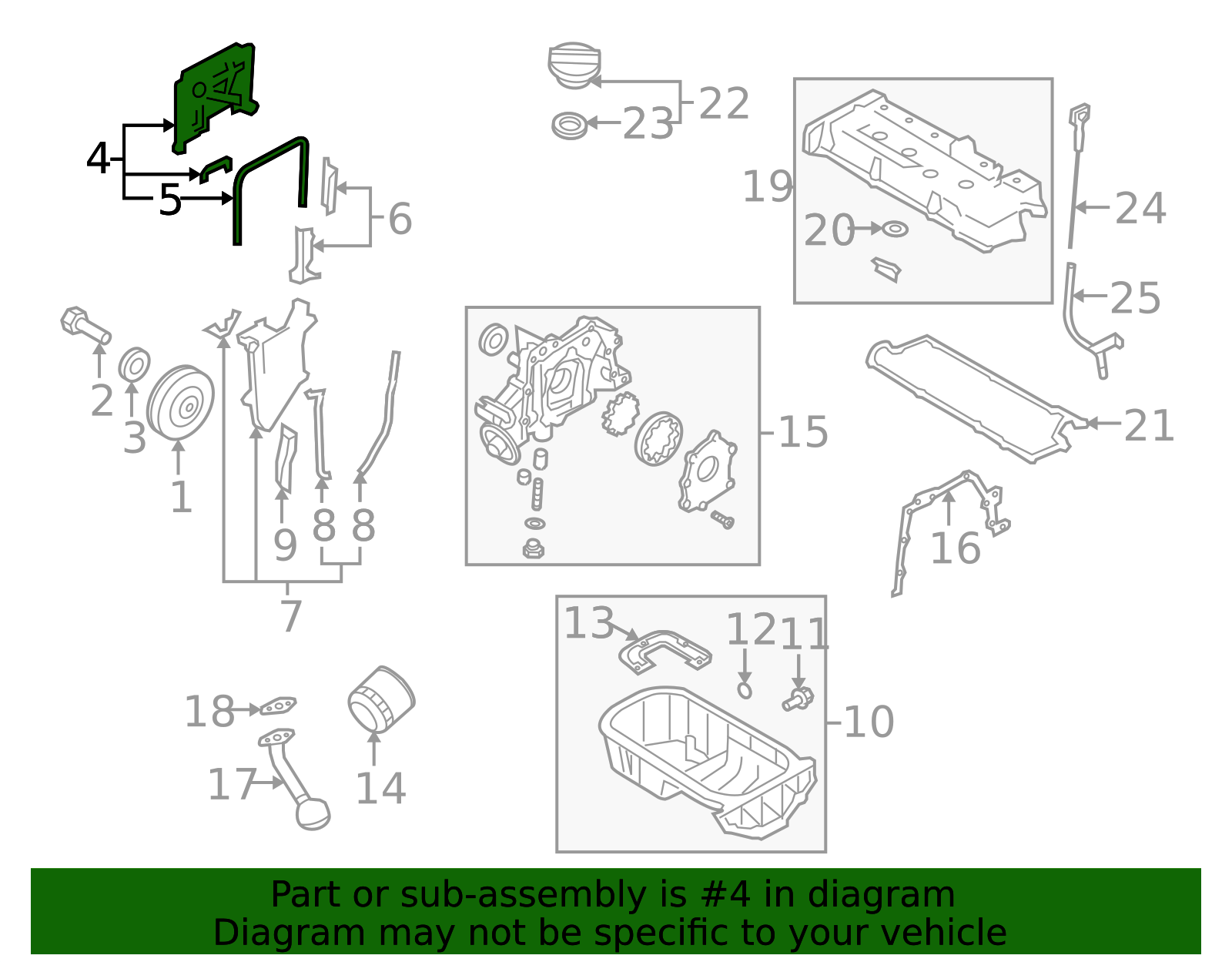 1996-2011 Hyundai Accent Upper Timing Cover 21360-26002 | OEM Parts Online