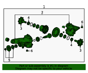 2025 GM Differential Assembly 85707709 GM | GMPartsDirect.com