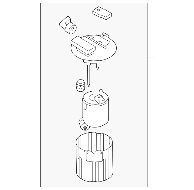 2021-2025 Kia K5 Fuel Pump Assembly 31120-L1200 | Kia OEM Parts Outlet