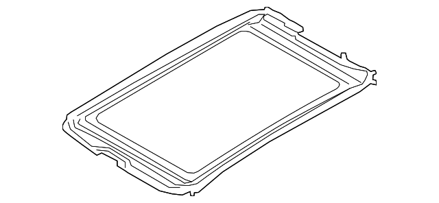 Genuine BMW 54-10-7-391-793 | Sunroof Frame | FREE Shipping on Most ...
