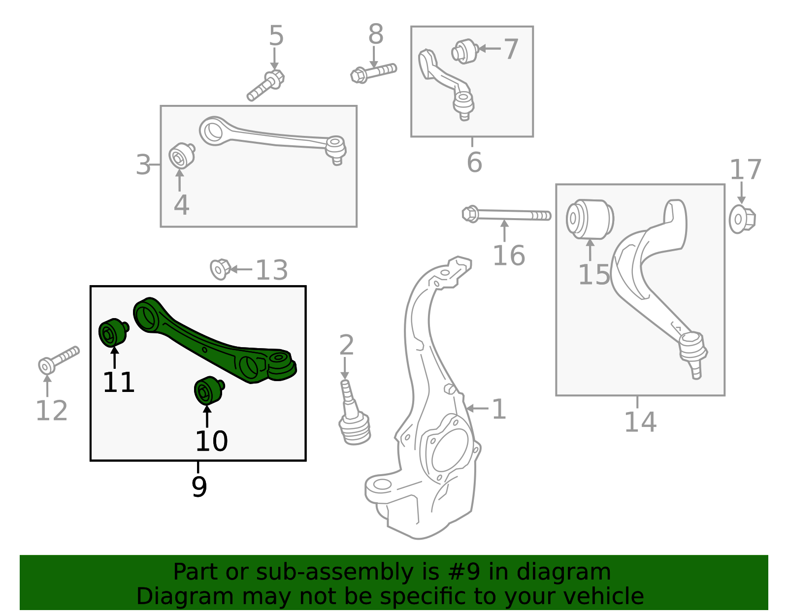 Suspension Control Arm – Restore Ride Precision Now | AutoNation Parts