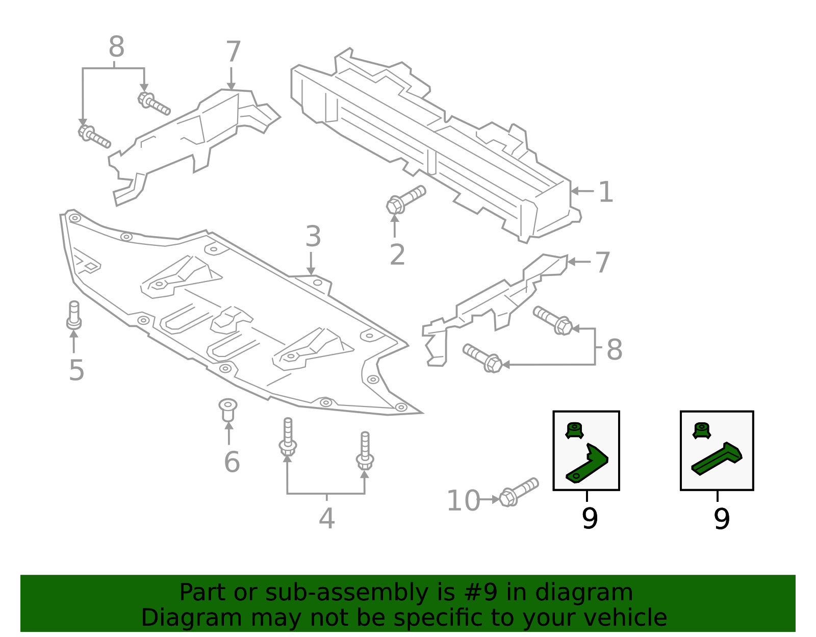 57220-B1400 - High-Quality Bracket for 2015-2025 Hyundai | AutoNation Parts