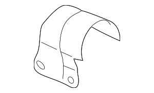 1J0-407-721-C - Cv Joint Splash Shield 1998-2016 Volkswagen ...