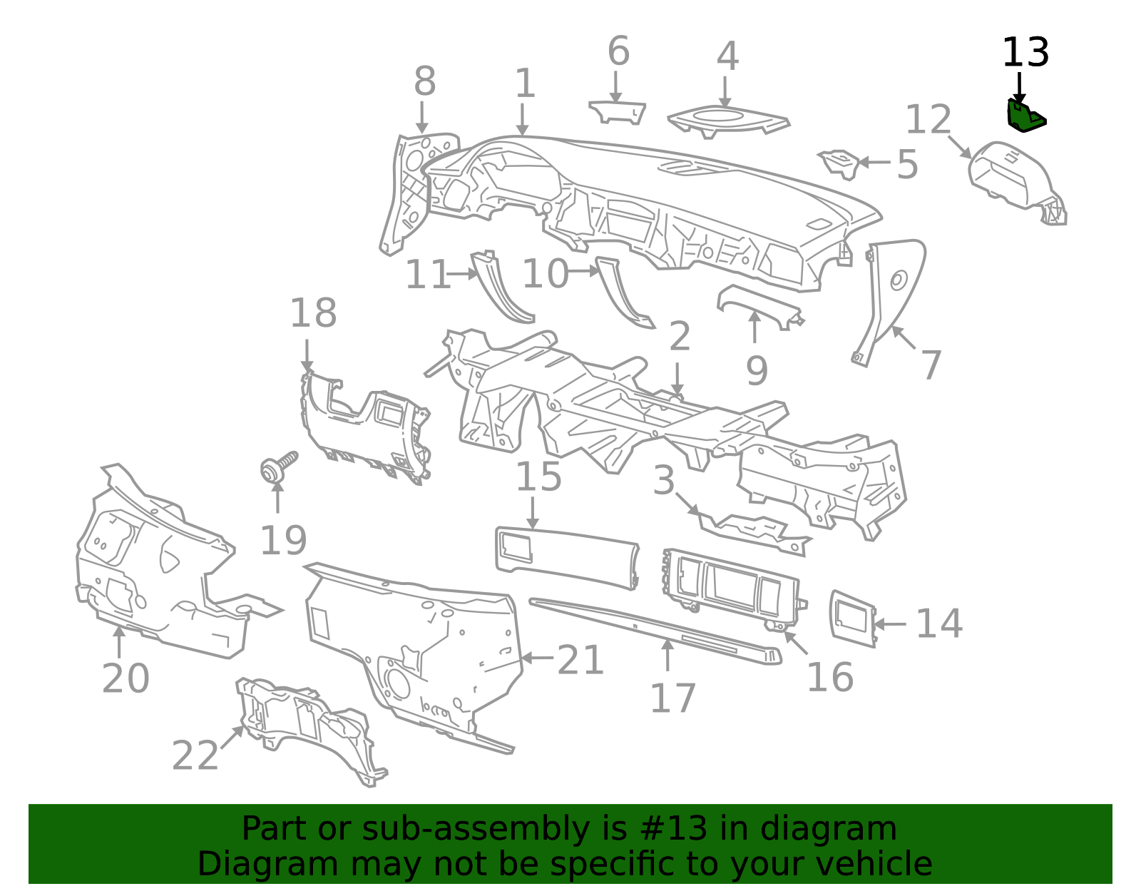 C2P7066 - Cluster Housing Insert 2007-2015 Jaguar | Land Rover Parts