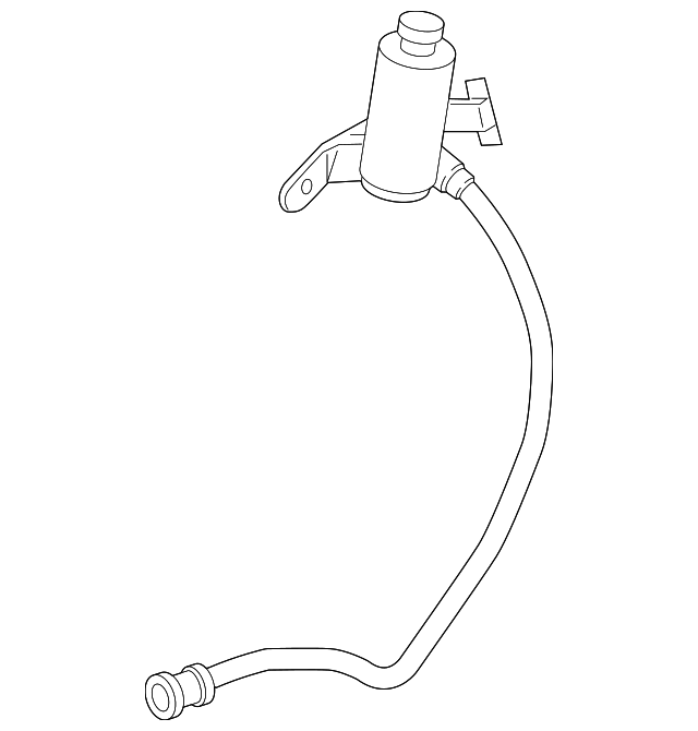 2014-2024 BMW Vent Pipe 16-13-7-438-454 | BMW OEM Parts
