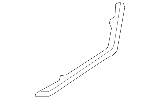71598-SNA-A02 - Spacer L Rear Bumper Side - 2006-2011 Honda Civic ...