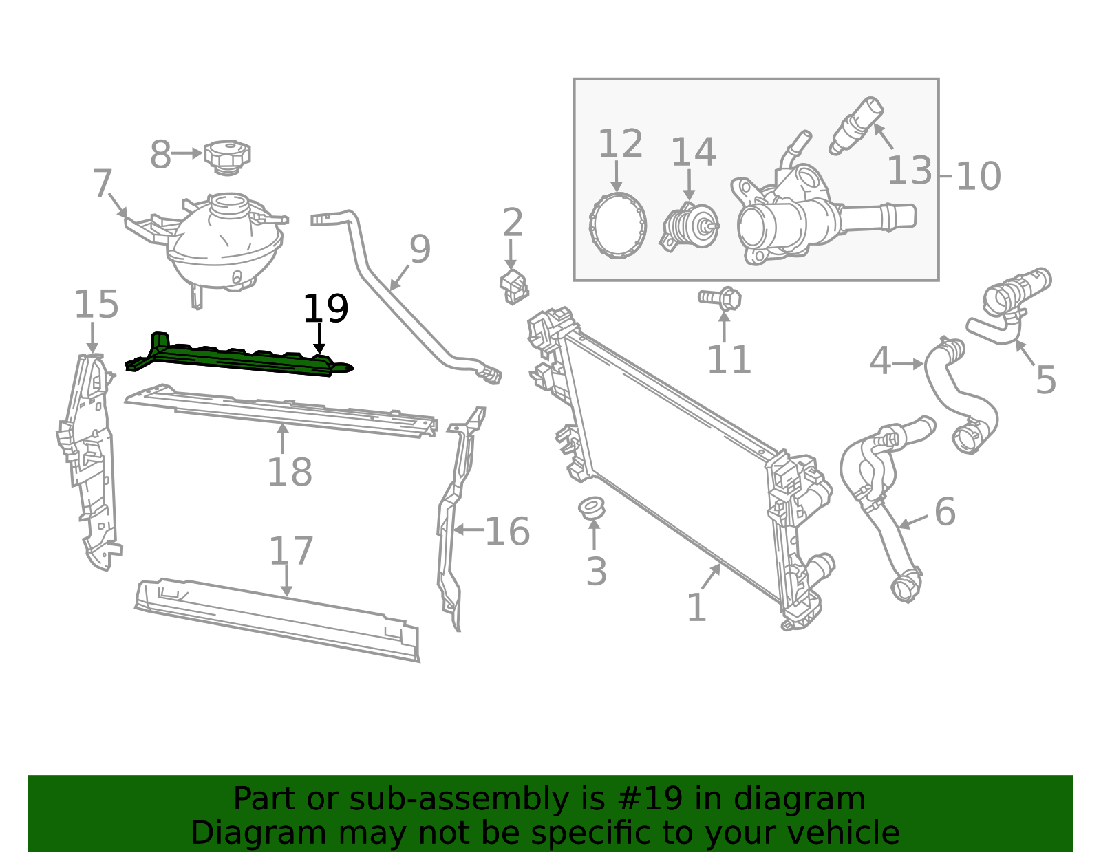 Upper Seal 68244647AA | Mopar Parts Canada