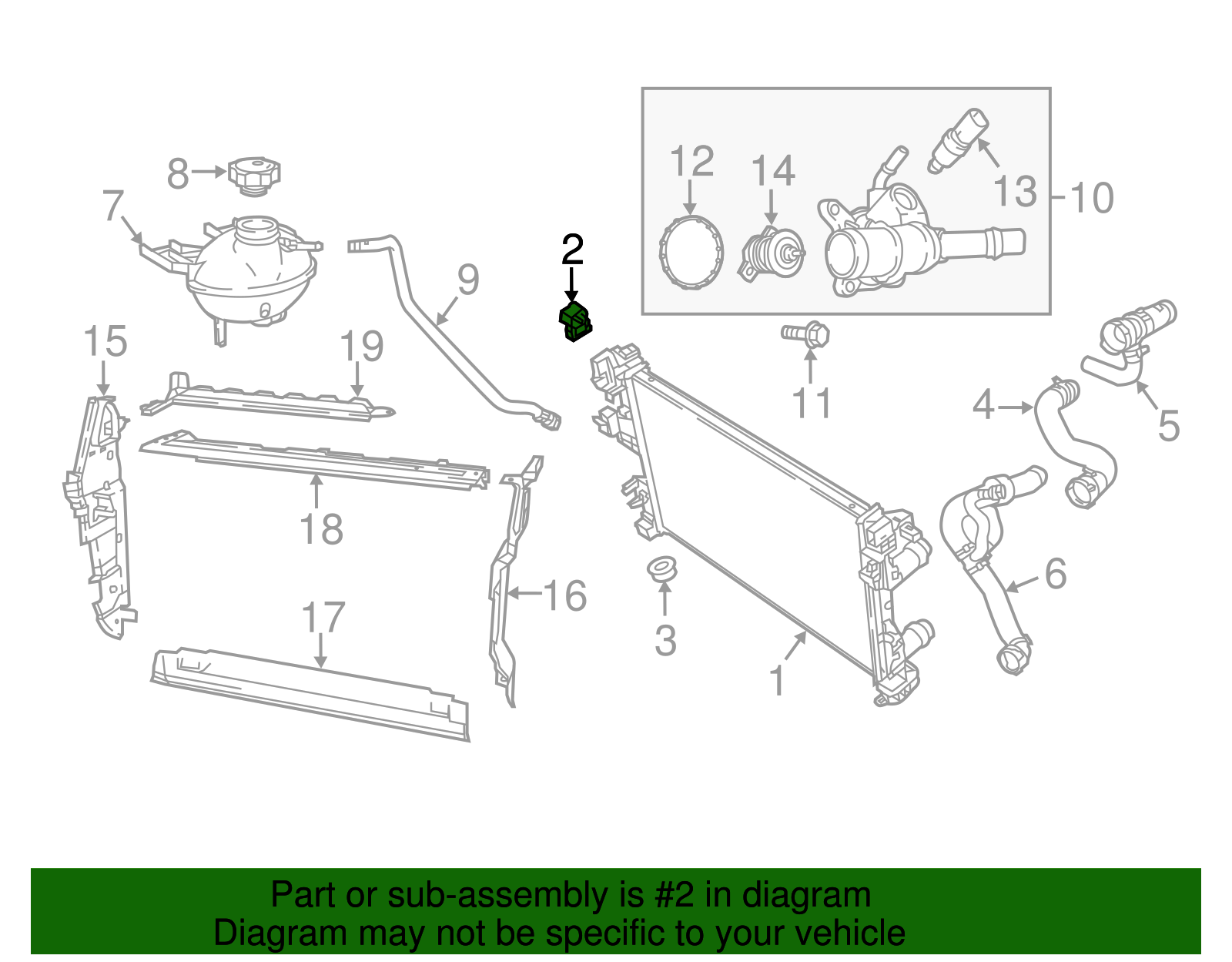 2015-2022 Mopar Isolator 68202040AA | Mopar Parts Canada