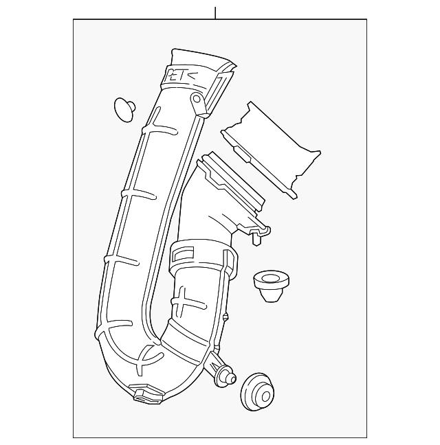 2012-2020 Chevrolet Sonic Intake Air Duct 95167525 | Capital Chevy Parts