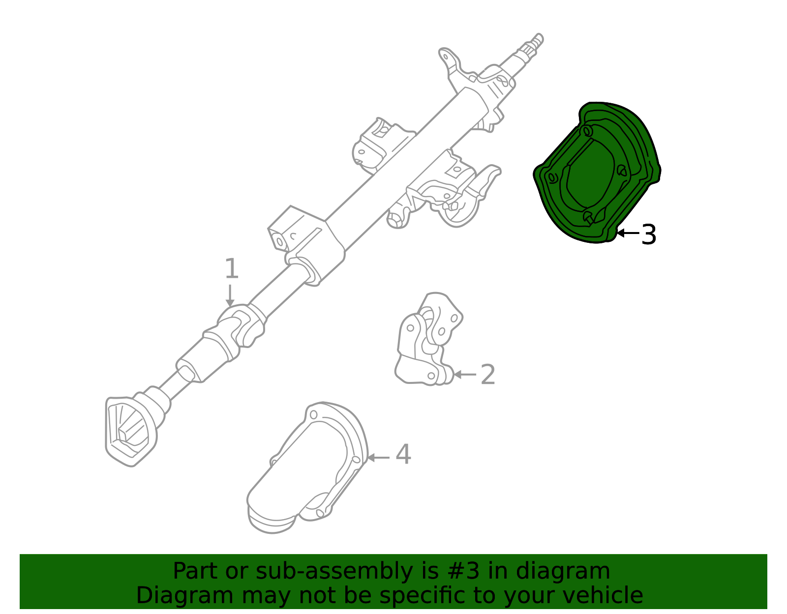 EF91-32-212A - Mount Plate 2005-2006 Mazda Tribute | MazdaParts.US Store