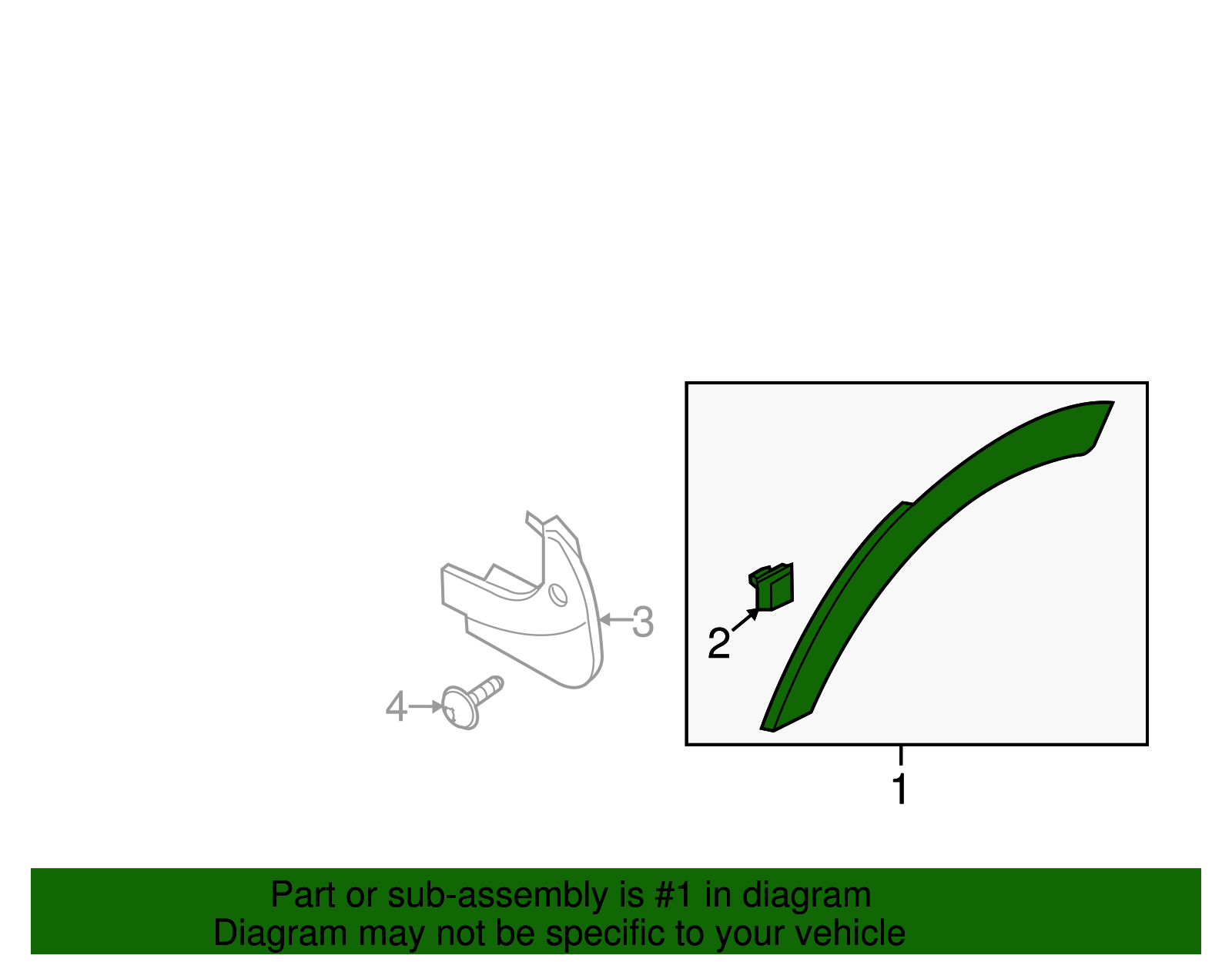 2017-2022 Kia Sportage Wheel Flare 87742-D9000 | OEM Parts Online