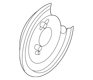 26704XA0109E - Splash Shield 2006-2014 Subaru | Subaru Factory Parts Online