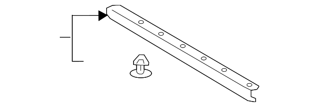 2016-2023 Toyota Tacoma Hood Seal 53381-04050 | Toyota Parts Center