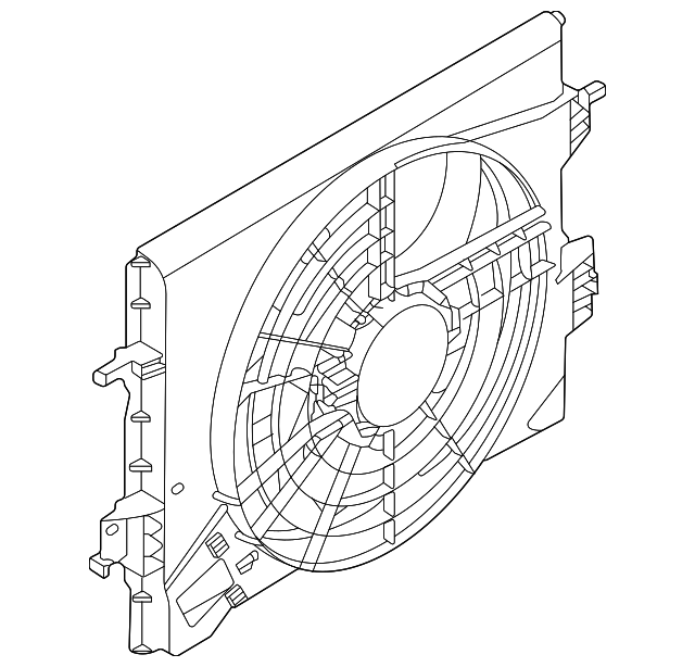 2020-2021 Nissan Versa Fan Module 21481-5RB0A | Nissan Parts Store