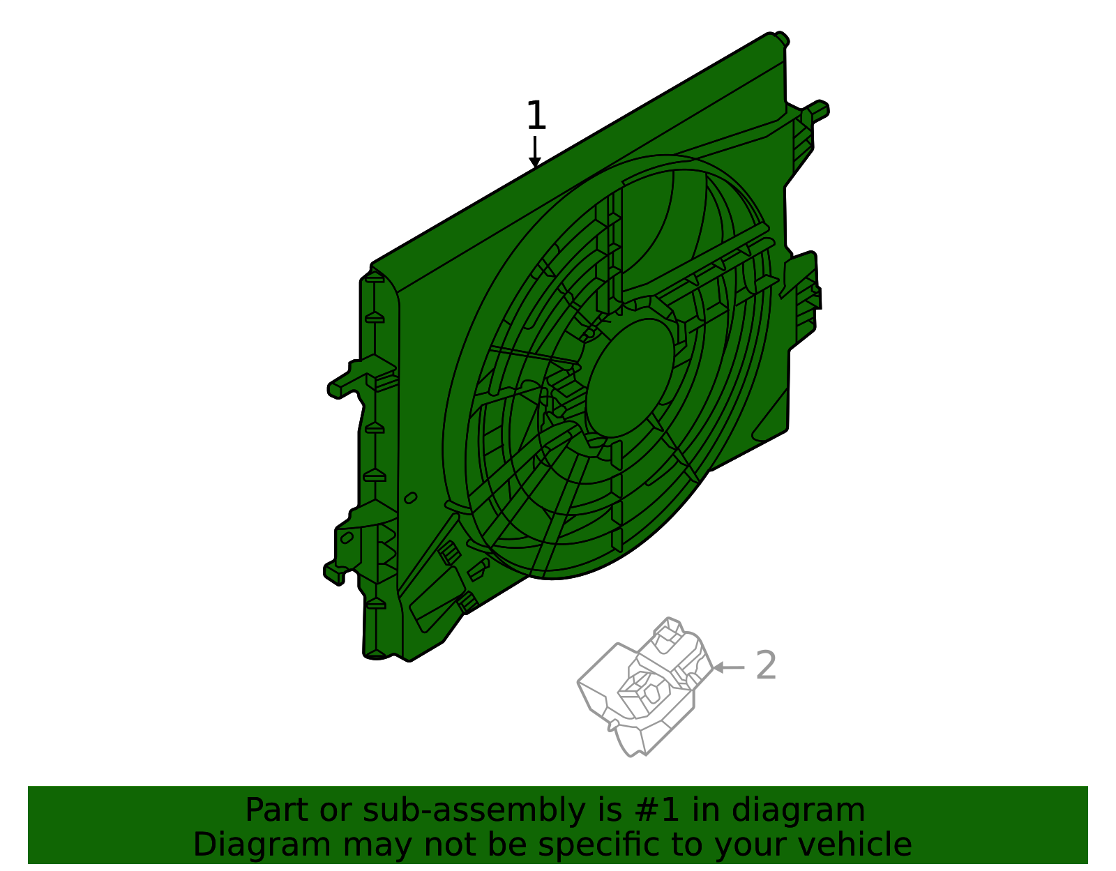 21481-5R00C - Fan Assembly Official Nissan Parts Store