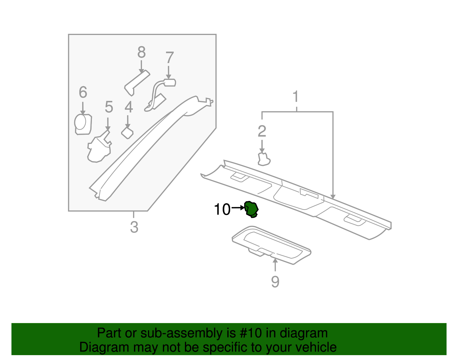 11609345 - 2006-2020 GM - DVD Unit Retainer Nut | Partners Chevy