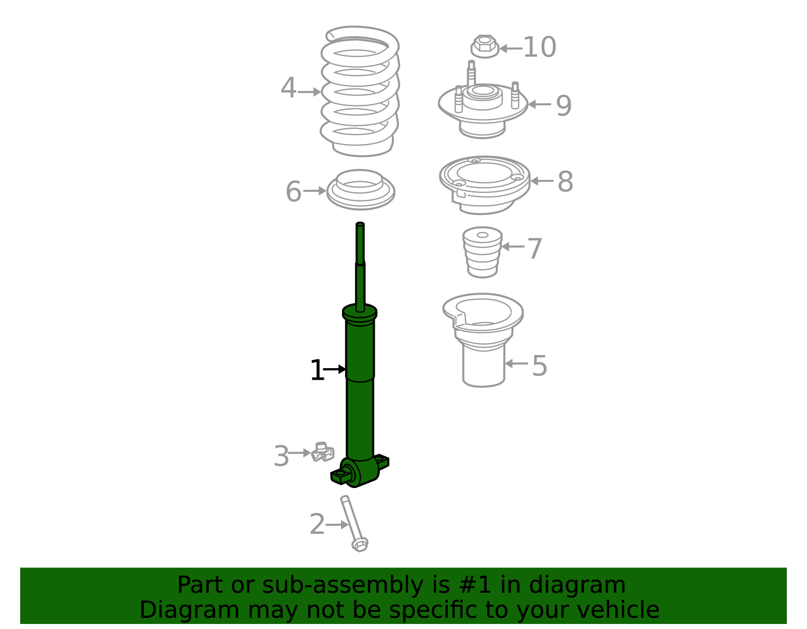 23130122 - Premium Monotube Front Shock Absorber 2014-2018 GM | Gateway ...