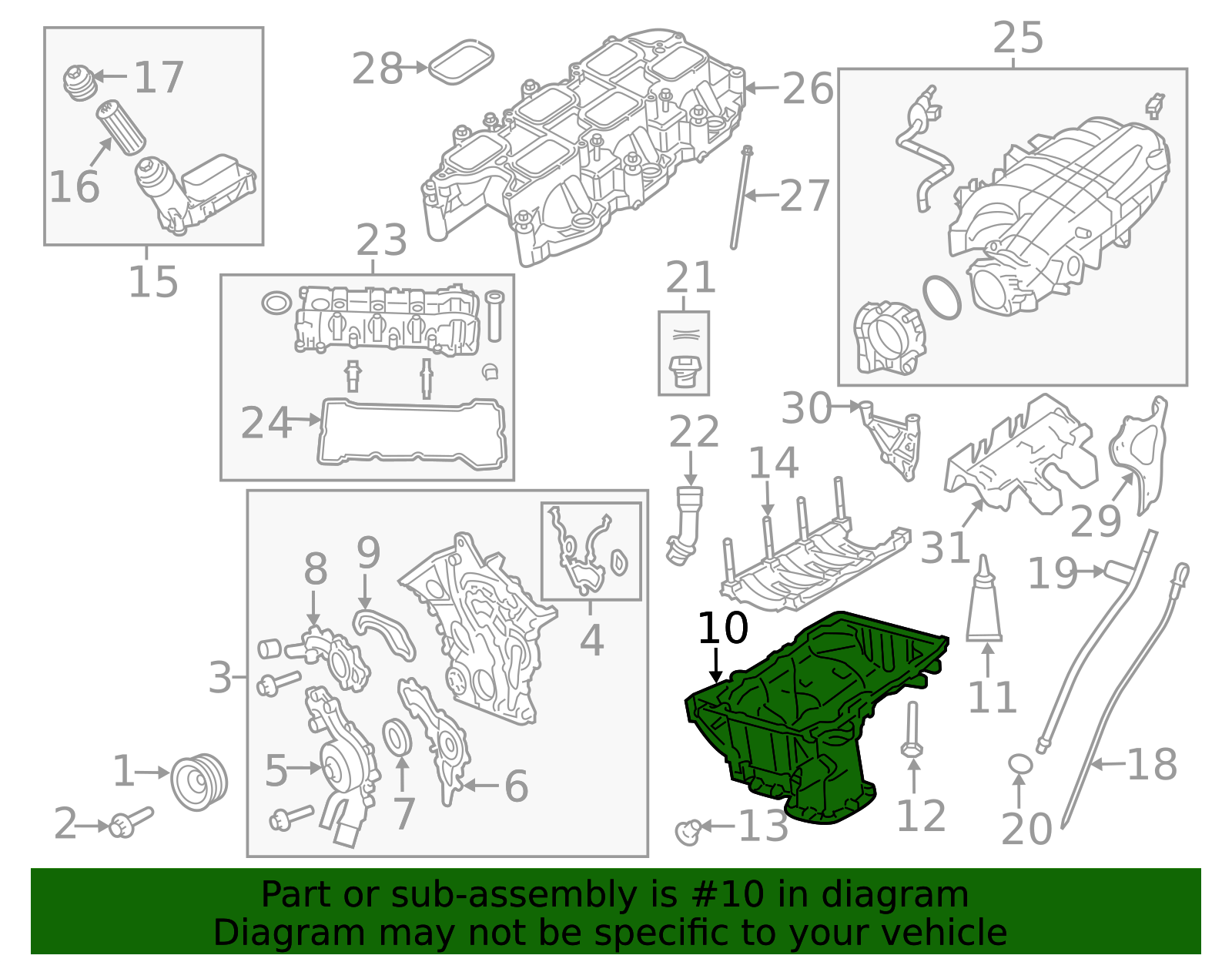 68332878AB - Auxiliary Low Temperature Cooler - 2019 2020 Ram 1500 ...