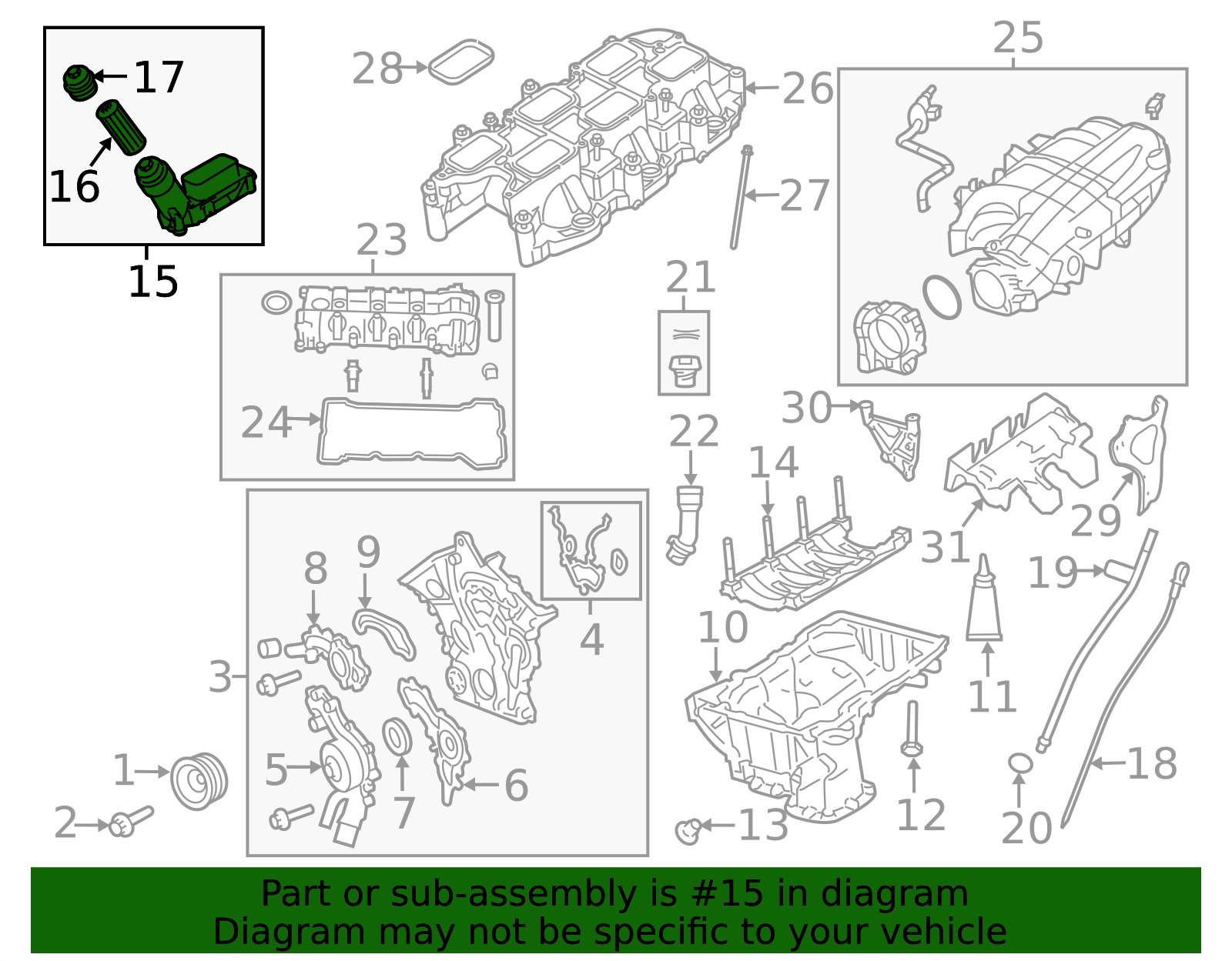Oil Filter Housing 68596318AB | Mopar Parts Canada