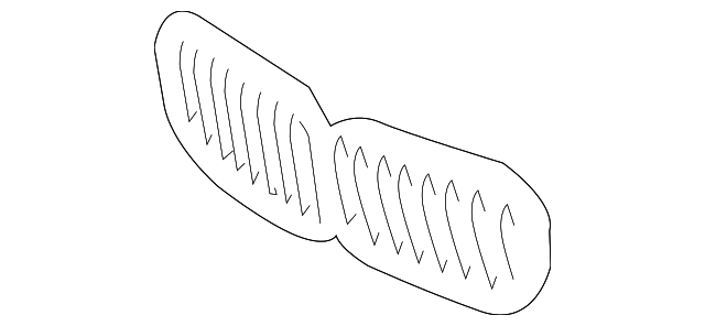 Genuine BMW 51-13-7-454-897 | Upper Grille | FREE Shipping on Most ...