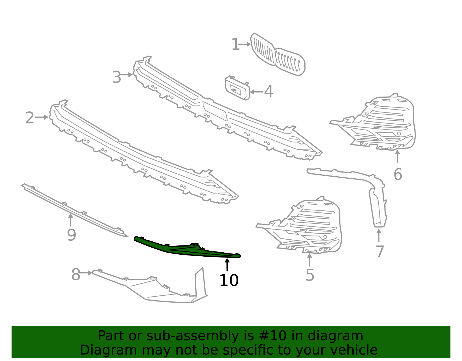 51117470327 - 2019-2022 BMW X7 Outer Molding (51-11-7-470-327) | BMW of ...