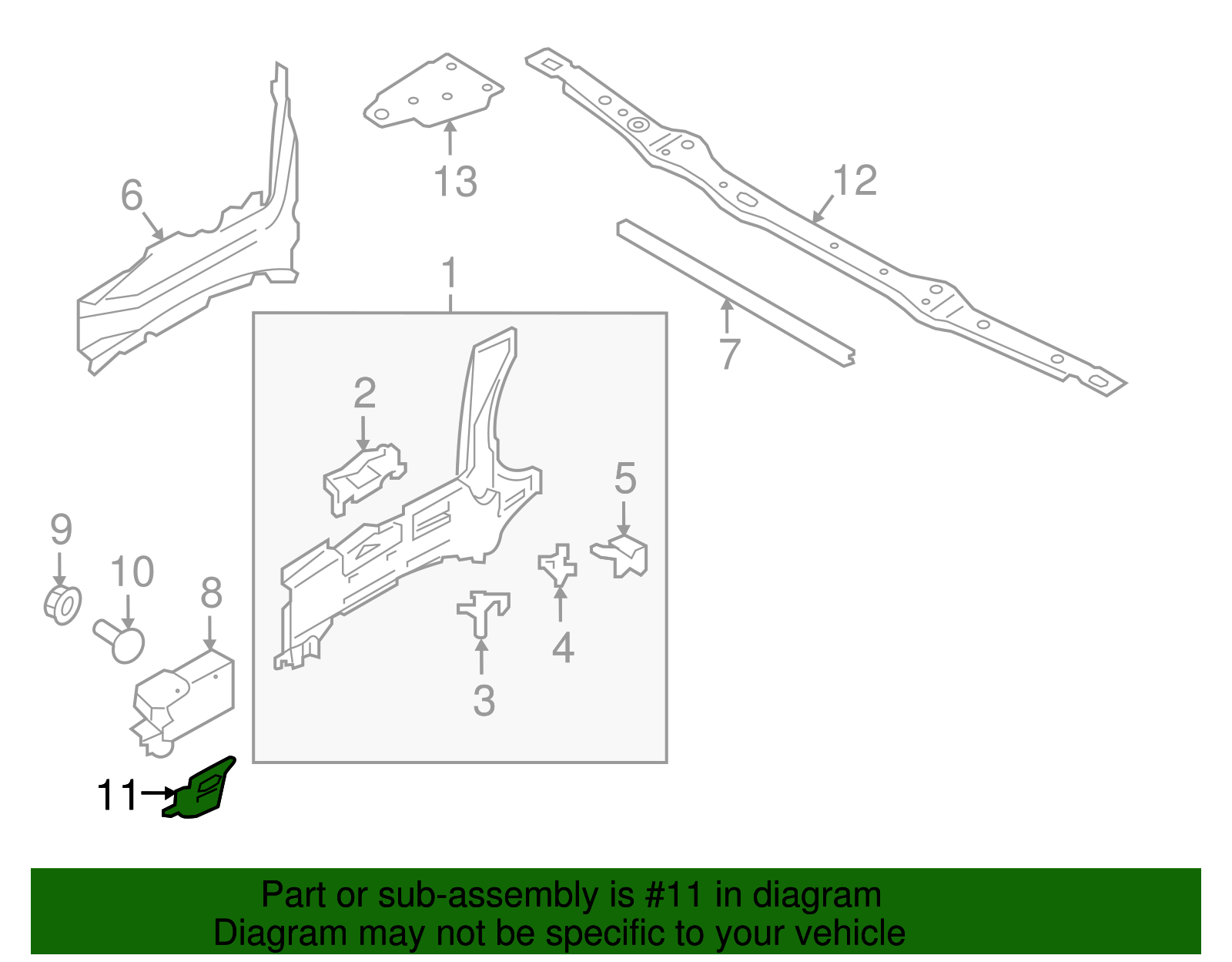 31448144 - High-Quality Inner Rail Front Bracket for 2016-2025 Volvo ...