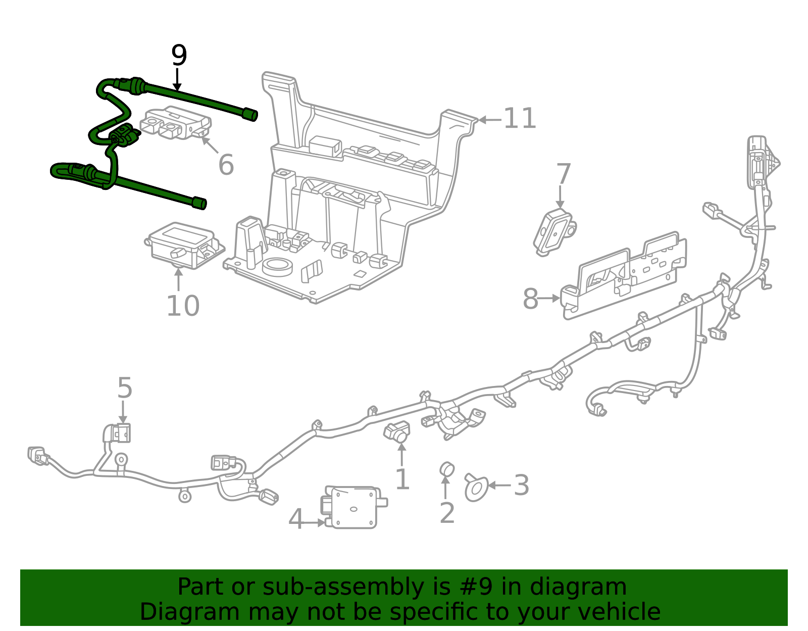 85518160 - 2020-2025 GM - Rear Closure Hands Free Sensor | Partners Chevy