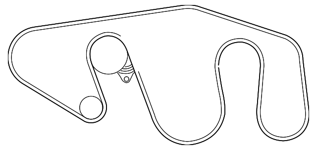 11720-7S00A - Serpentine Belt - 2004-2015 Nissan | Nissan OEM Parts Direct