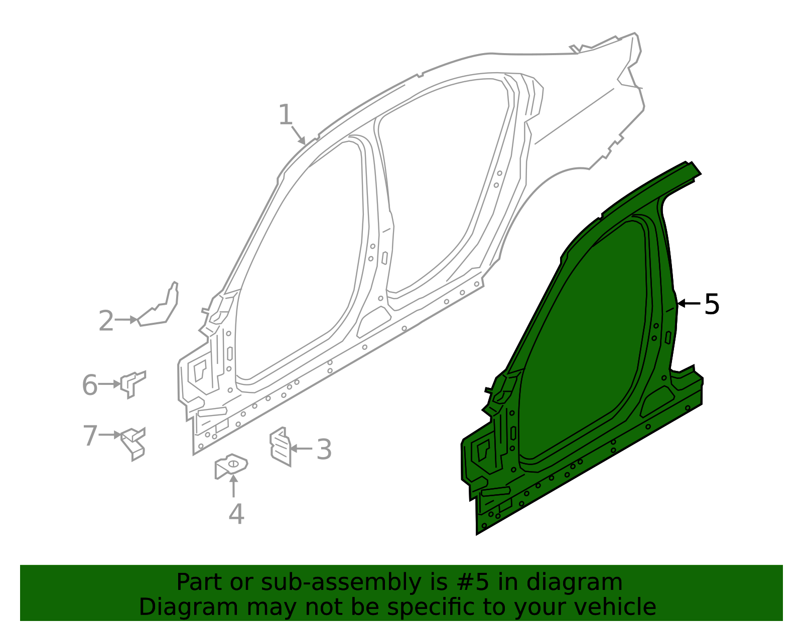 Genuine BMW 41-00-7-493-259 | Aperture Panel | FREE Shipping on Most ...