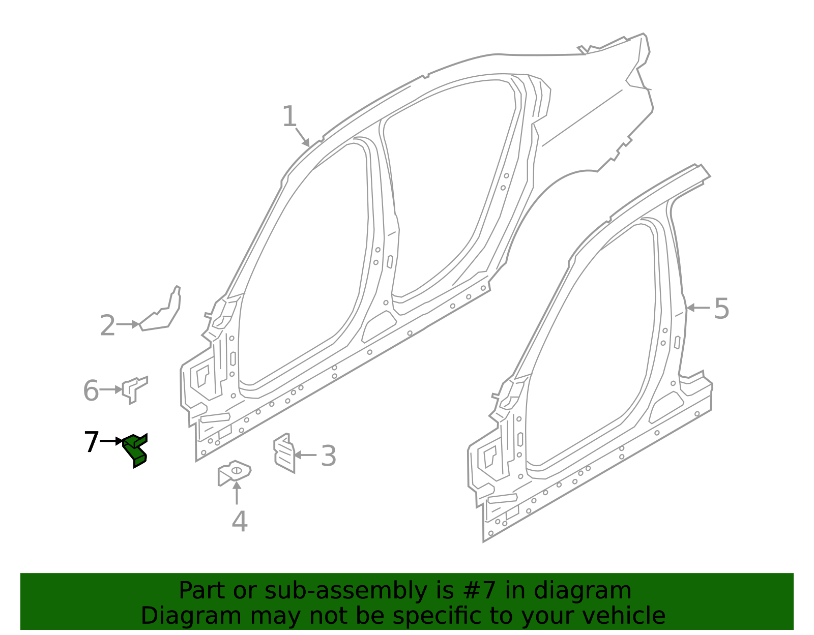 41-00-7-284-407 - Bracket - 2014-2020 BMW | Buy BMW Parts Now
