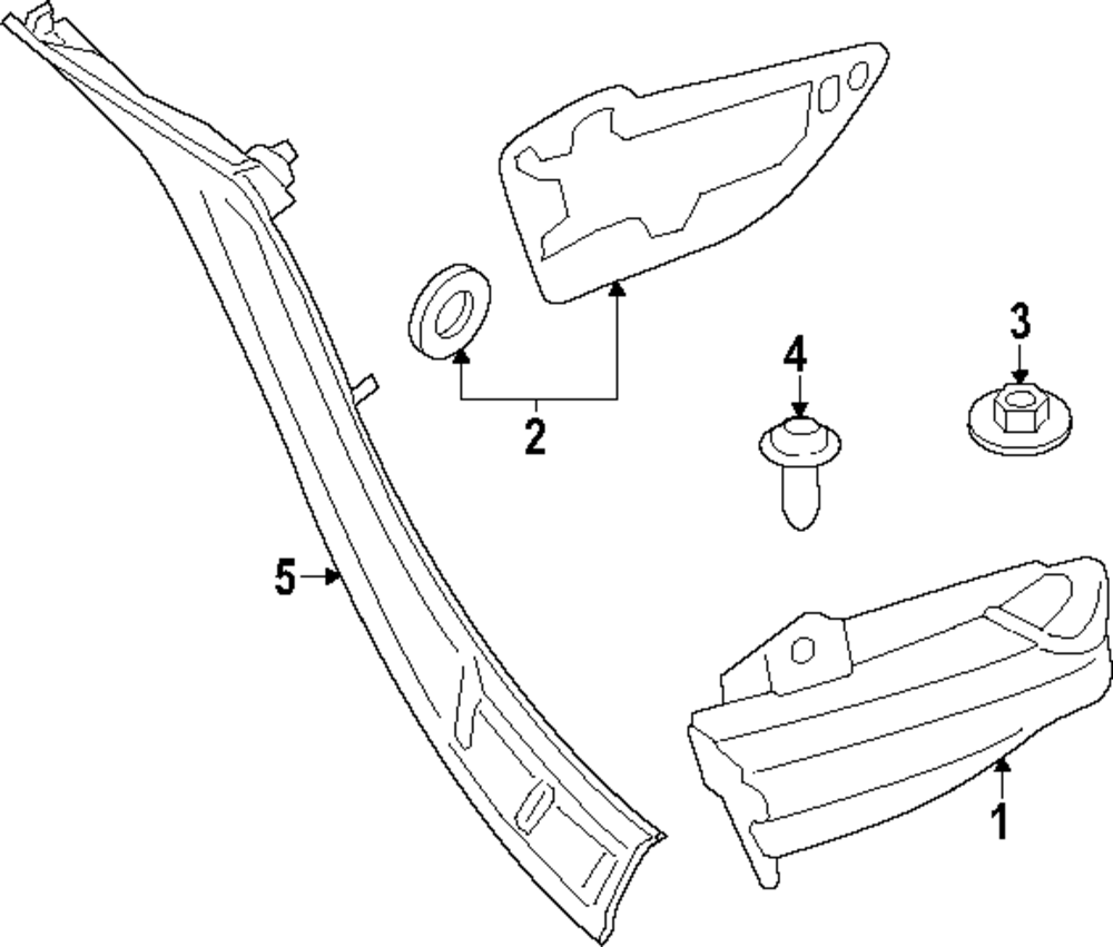 2023-2025 BMW Drip Channel 51-49-9-466-974 | BMW Parts Online Hub